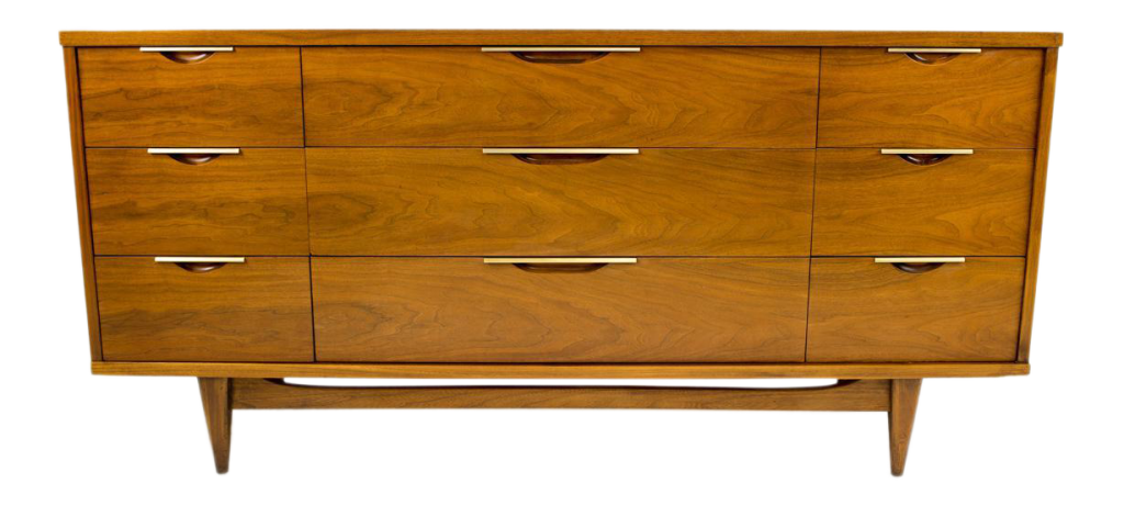 Kent Coffey Tableau Lowboy Dresser | Mid Century Modern Furniture ...