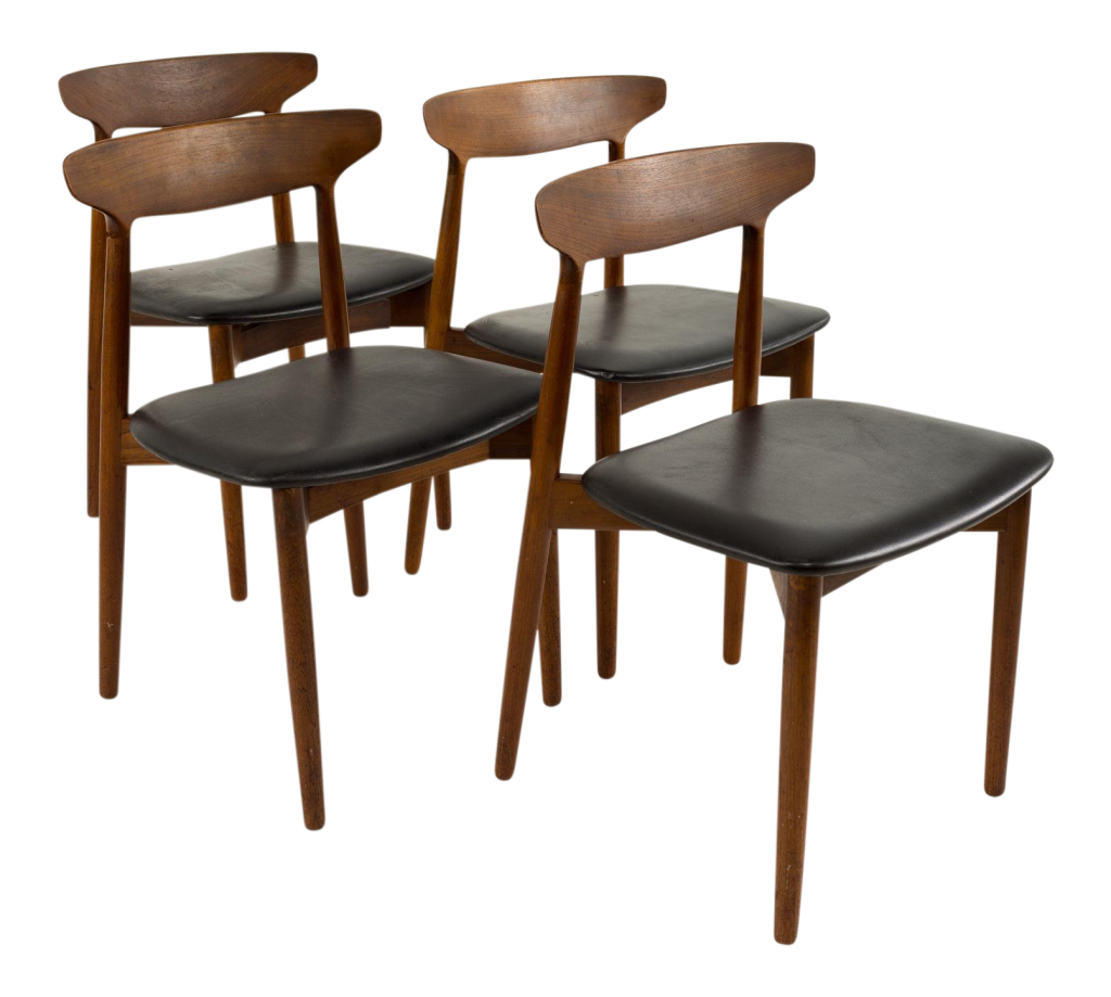 Harry Ostergaard for Randers Mobelfabrik Model 59 Dining Chairs – Set ...