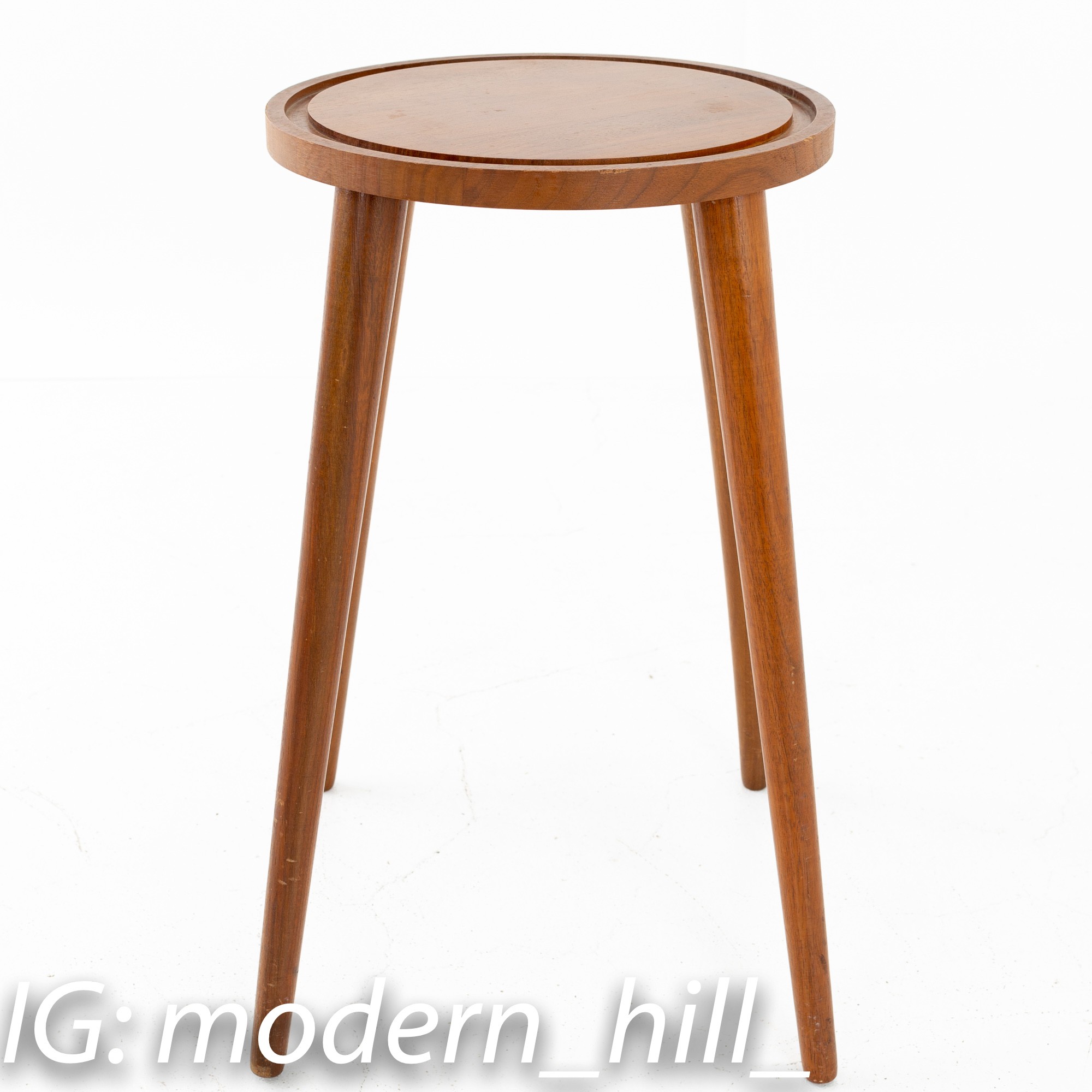 Mid Century Small Stool | Mid Century Modern Furniture | Modern Hill