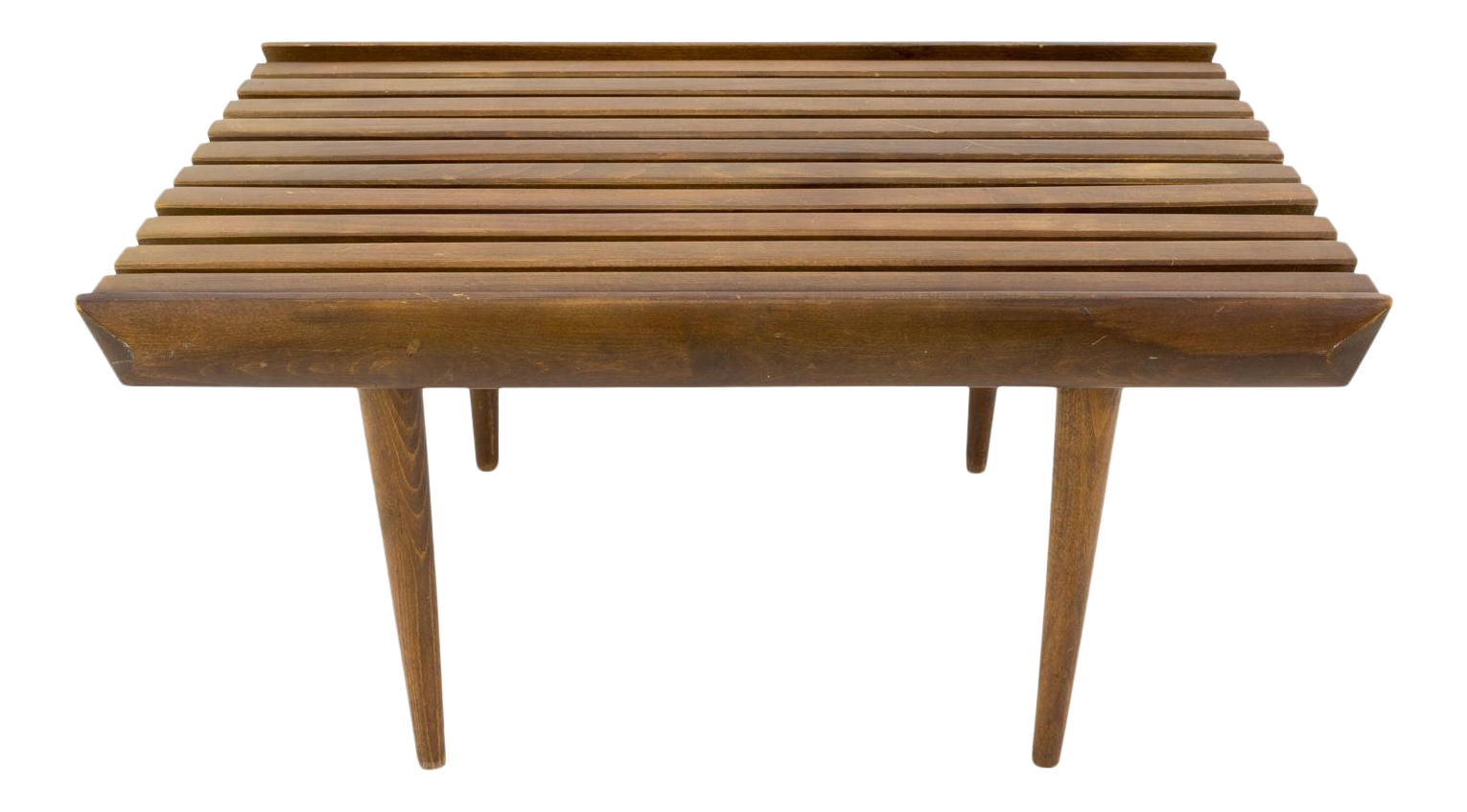 George Nelson Style Small Short Slat Bench