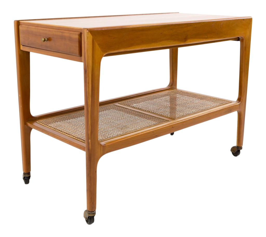 Paul McCobb Style Mid Century Modern Bar Cart | Mid Century Modern ...