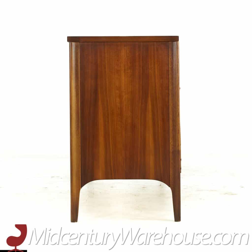 Kent Coffey Perspecta Mid Century Walnut and Rosewood Credenza