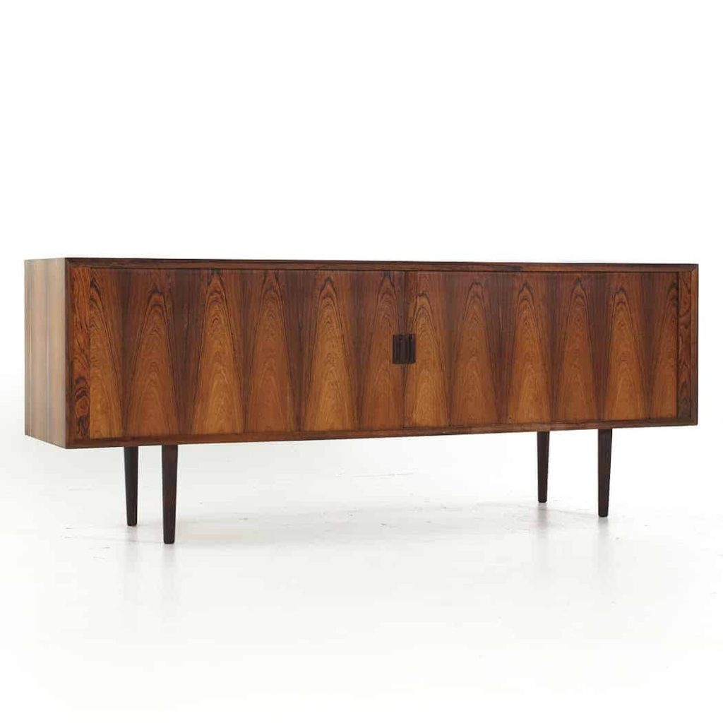 Mid Century Rosewood Danish Pop Up Top Writing Desk - Mid Century ...