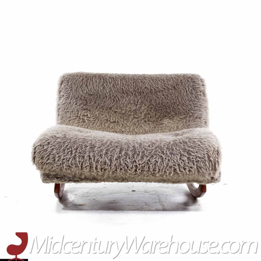 Adrian Pearsall for Craft Associates Mid Century Rocking Wave Chaise ...