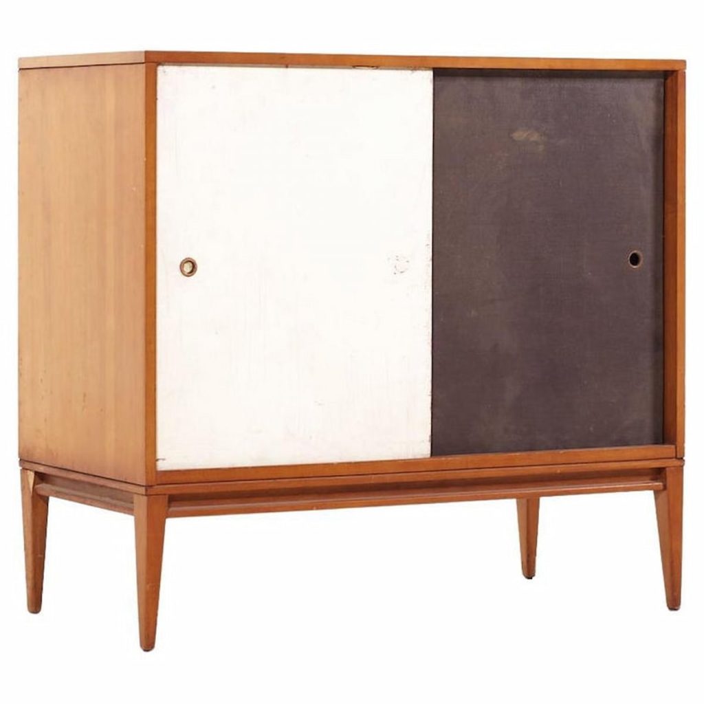 Paul McCobb for Planner Group Mid Century Sliding Door Cabinet | Mid ...