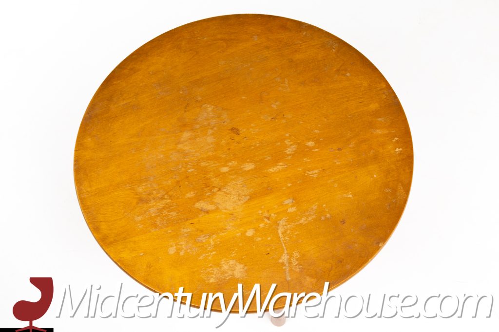 Conant Ball Mid Century Maple and Cane Side Table | Mid Century Modern ...