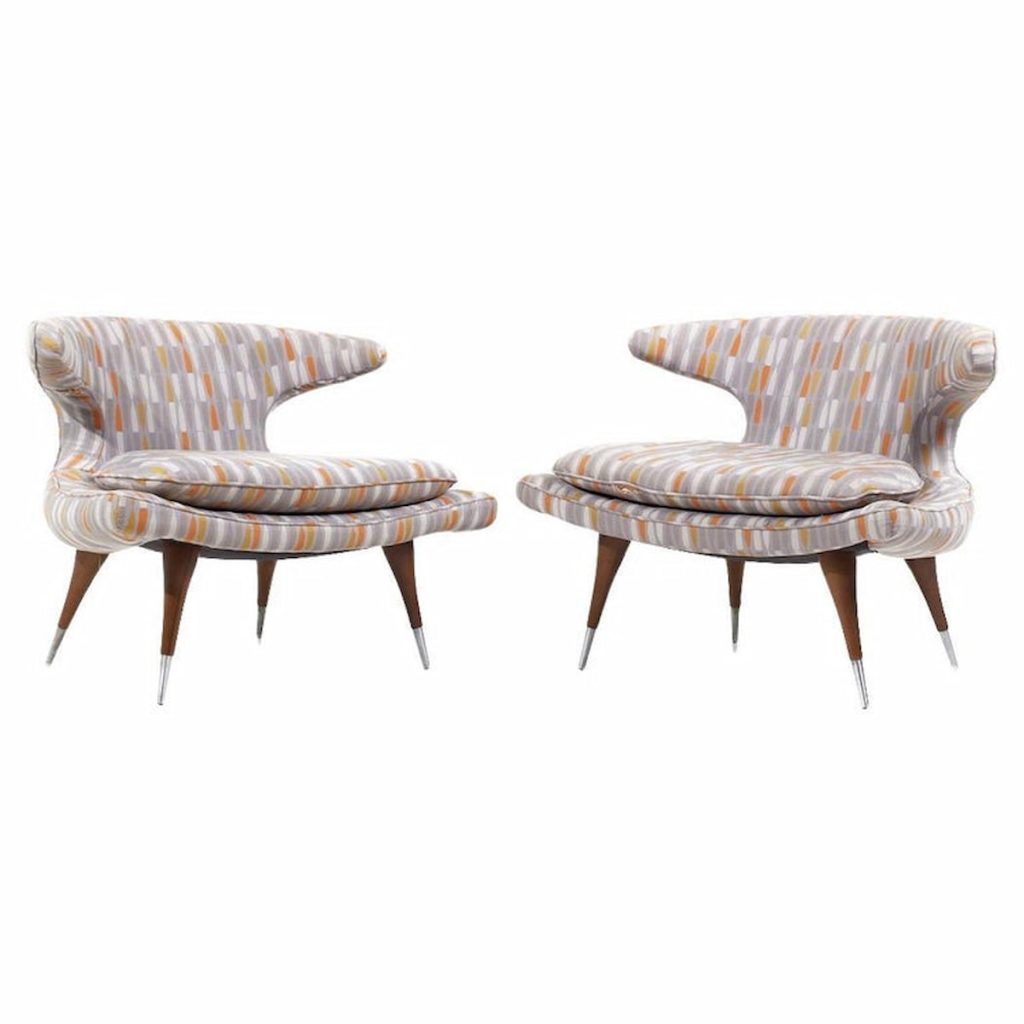 Max Pearson for Knoll Mid Century Red Upholstered Office Desk Chair ...