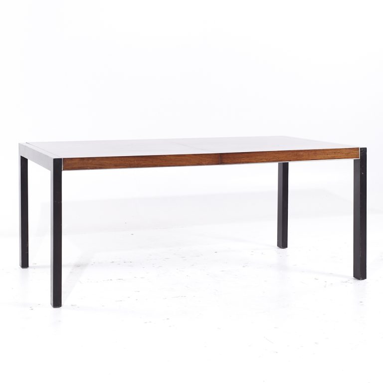Kofod Larsen Style Mid Century Danish Teak Hidden Leaf Dining Table ...