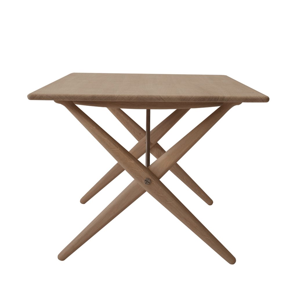 PP84 Cross Legged Dining Table by Hans J. Wegner for PP Mobler | Mid ...