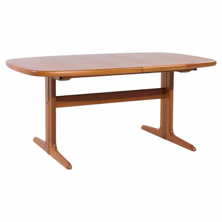 Niels Moller Mid Century Danish Rosewood Hidden Leaf Expanding Dining ...