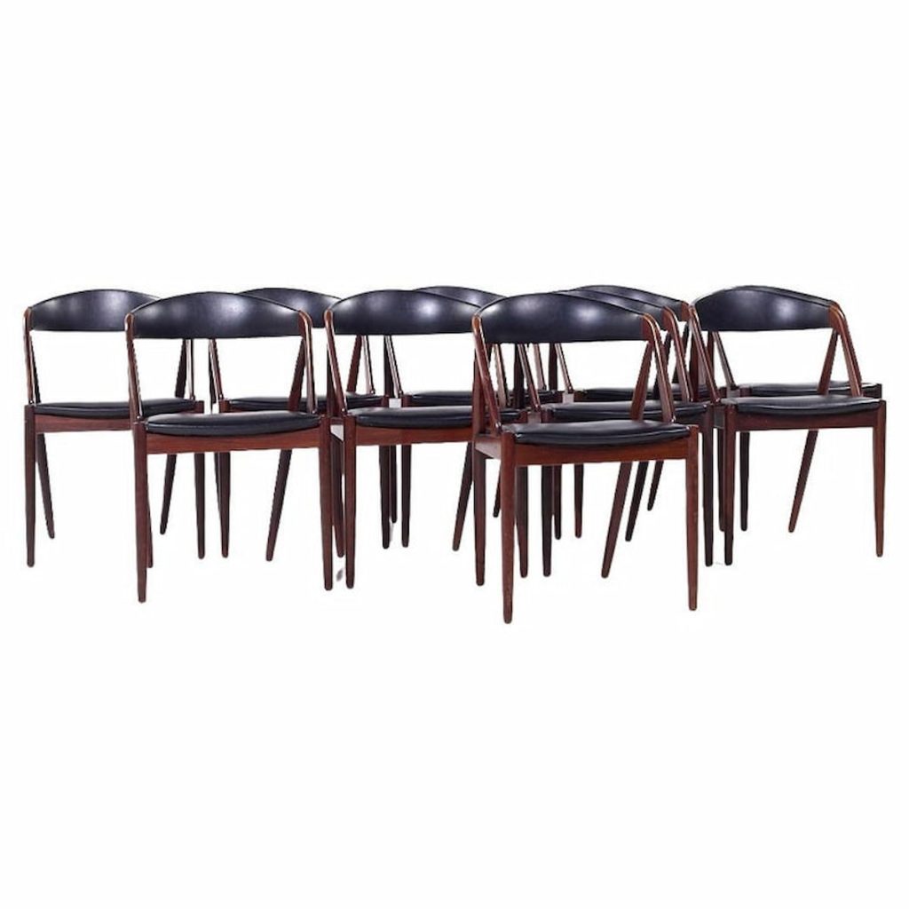 Adrian Pearsall Mid Century 2231-C Wingback Chairs with Ottoman | Mid ...