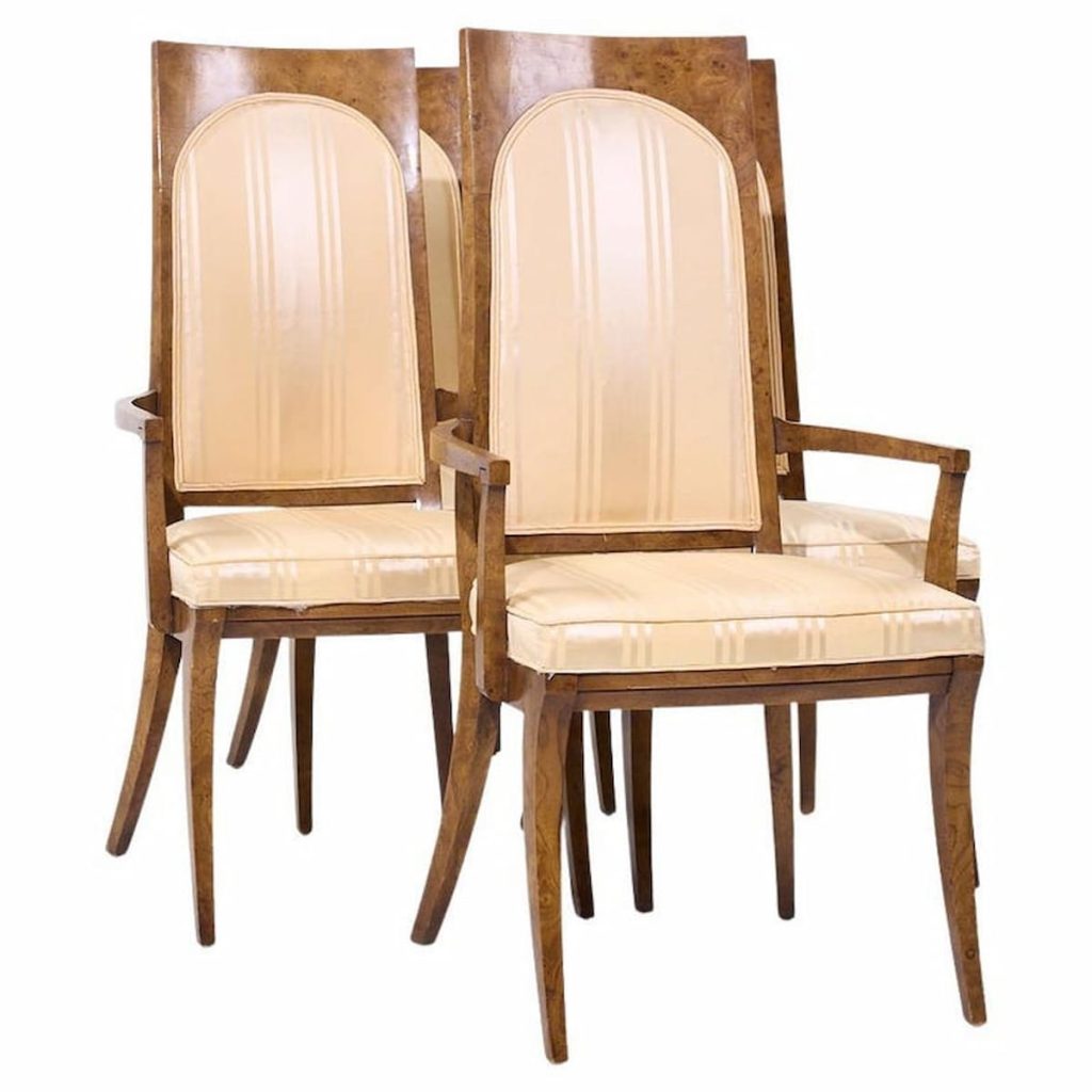 Adrian Pearsall Mid Century 2231-C Wingback Chairs with Ottoman | Mid ...