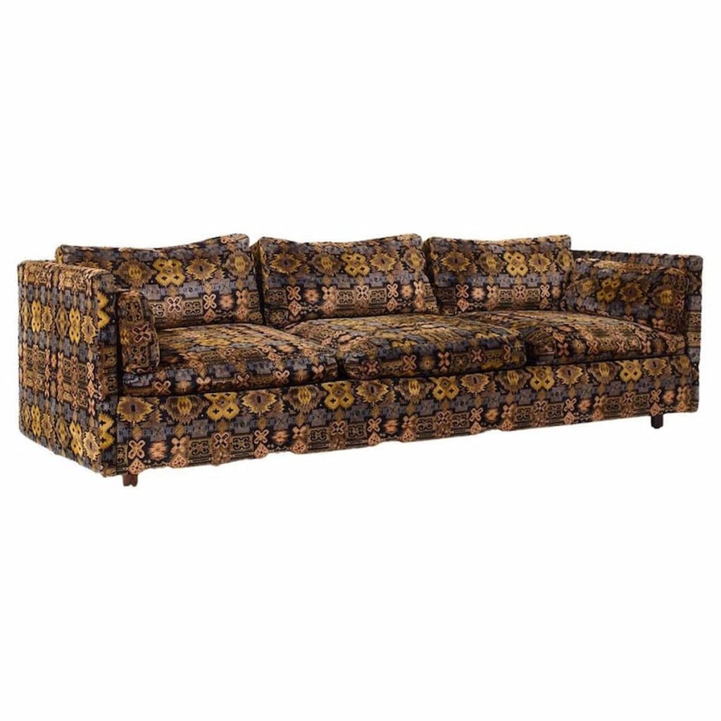 Arne Norell Style Mid Century Danish Rosewood Settee Loveseat Sofa ...