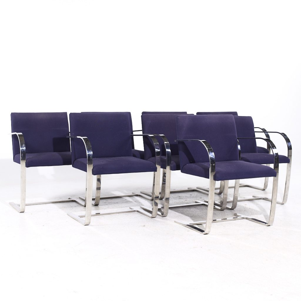 Eero Saarinen for Knoll Mid Century Bentwood Executive Dining Chairs ...