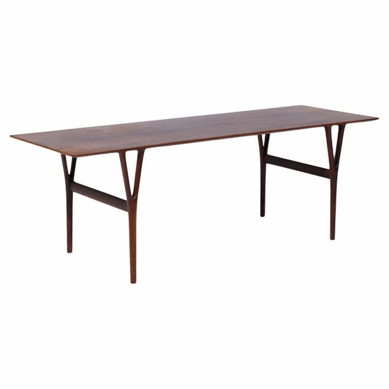 Design Institute of America Mid Century Black & Brass Revolving Two ...