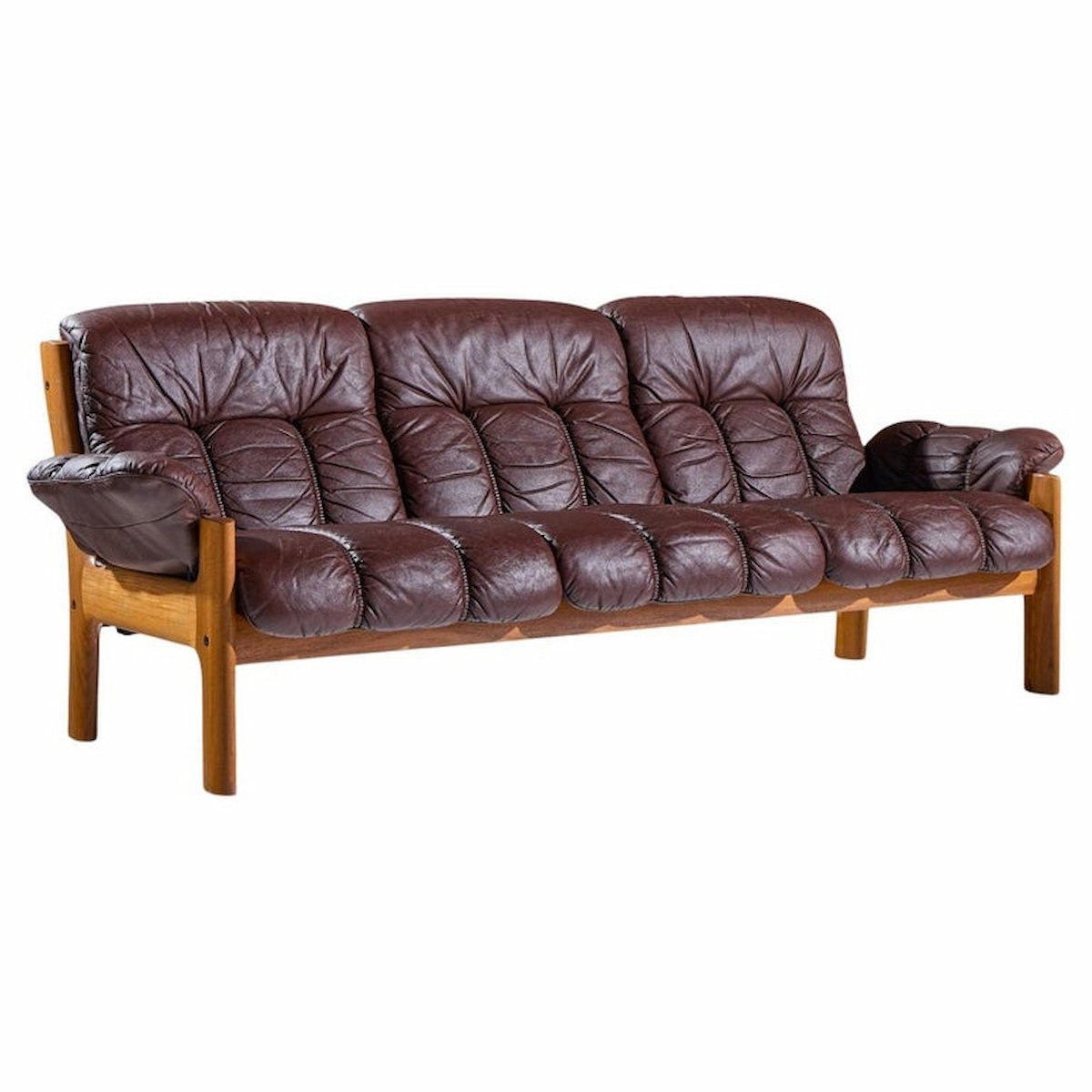 Milo Baughman Style Directional Mid Century Sofa | Mid Century Modern ...